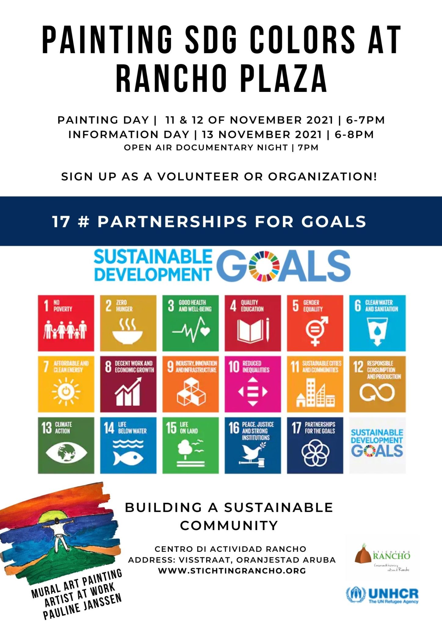 Entrega di cuadra ta duna inincio na actividadnan di SDG - Fundacion ...
